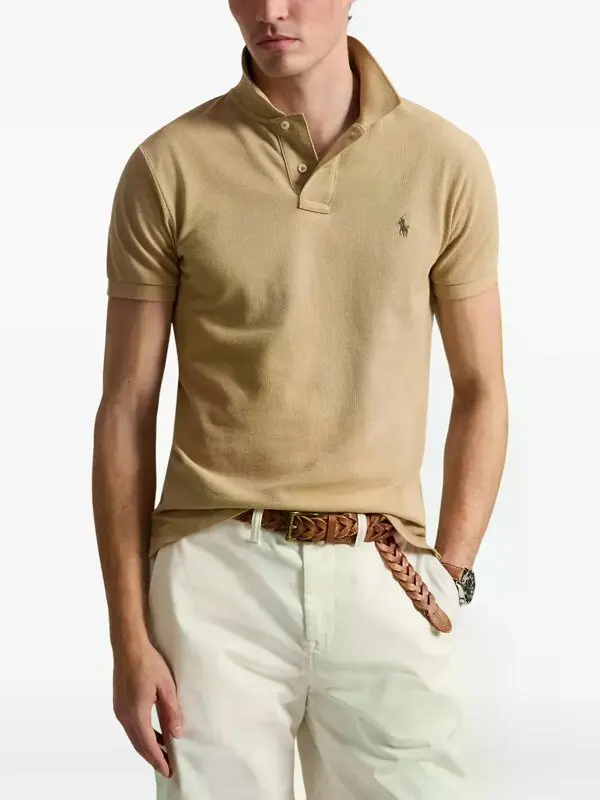 Polo Ralph Lauren Embroidered Cotton Polo Shirt