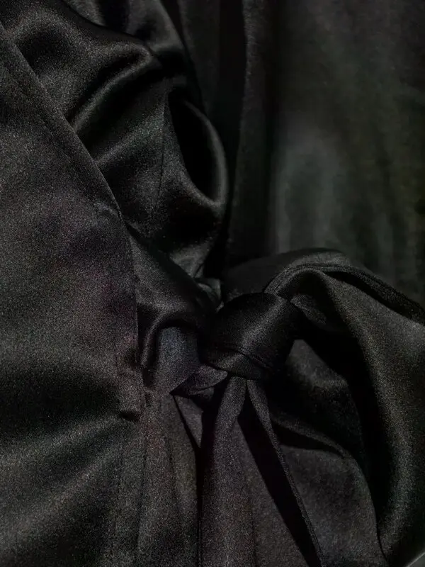 BY MALENE BIRGER Satin-effect Wrap Blouse