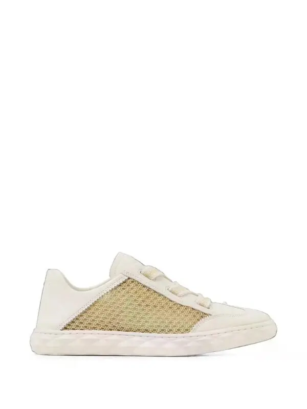 JIMMY CHOO Diamond Light Flex Mesh Sneakers - Neutrals