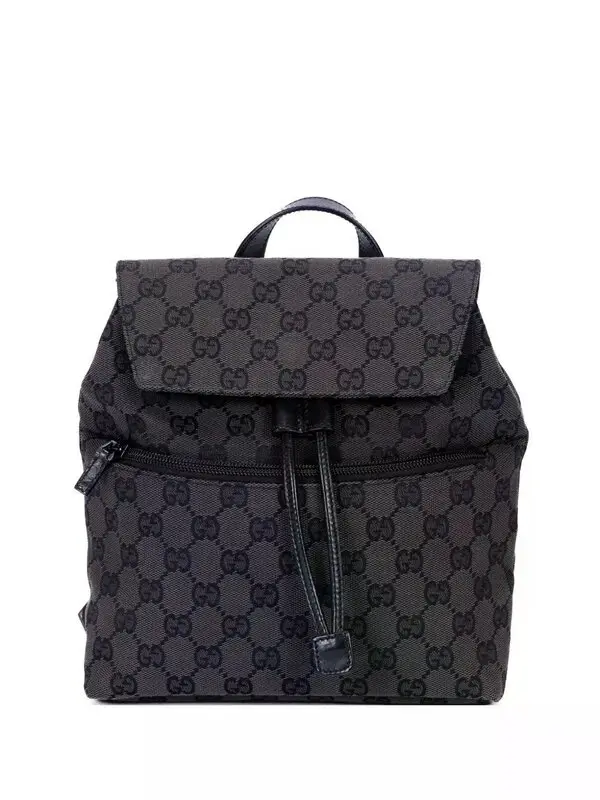 Gucci Gg Canvas Backpack