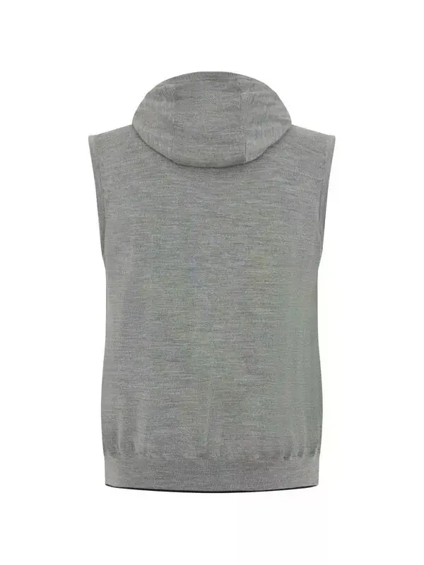 Fedeli Hooded Knit Vest