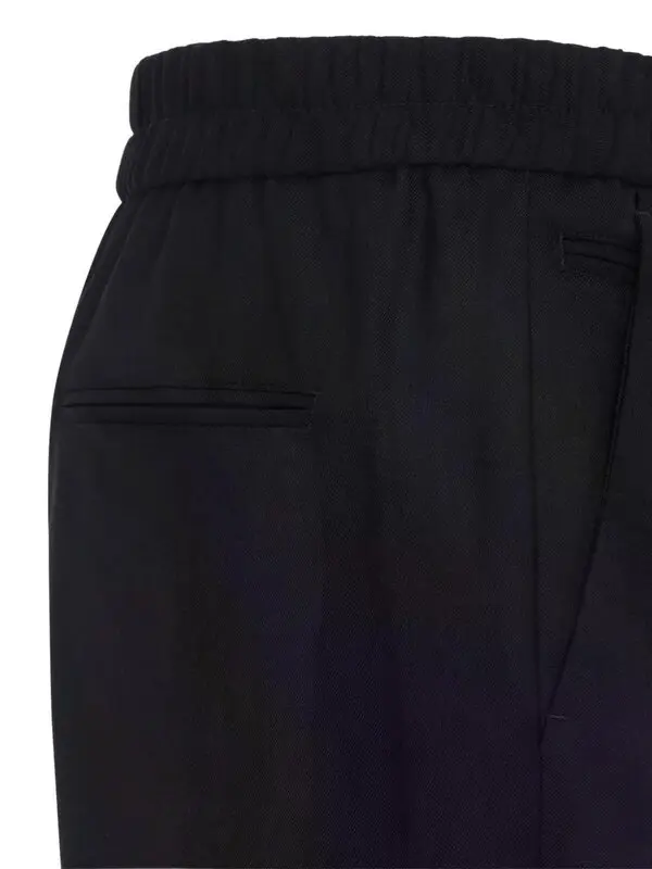 Paul Smith Elasticated Wool Trousers