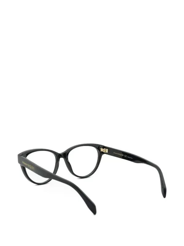 Alexander McQueen Cat Eye Frame Glasses