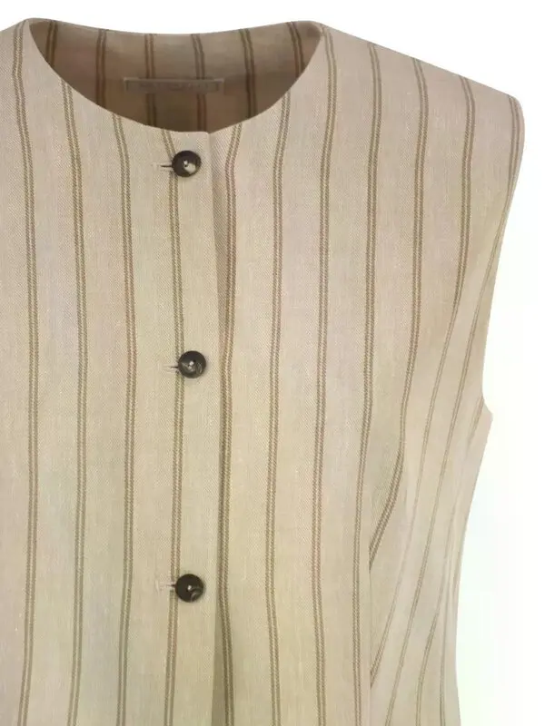 Antonelli Firenze Pinstriped Tailored Waistcoat