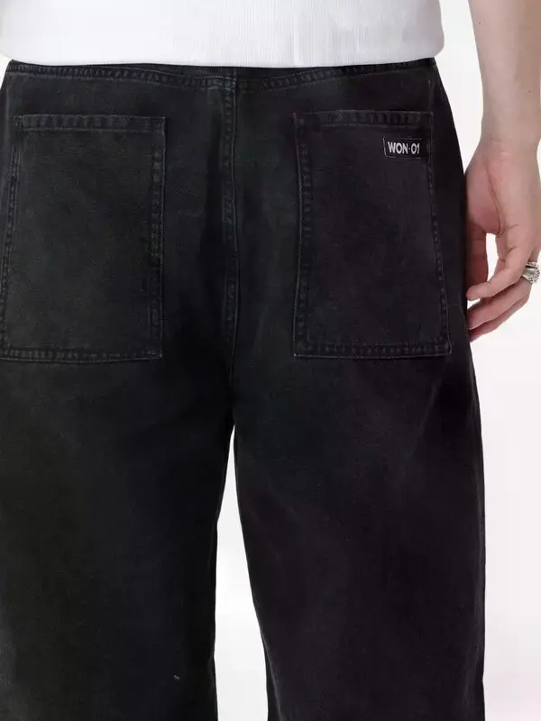 WON HUNDRED Loose-cut Denim Jeans