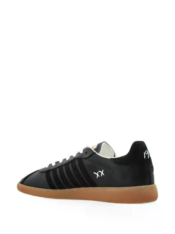 Dsquared2 Rebels Leather Sneakers - Black