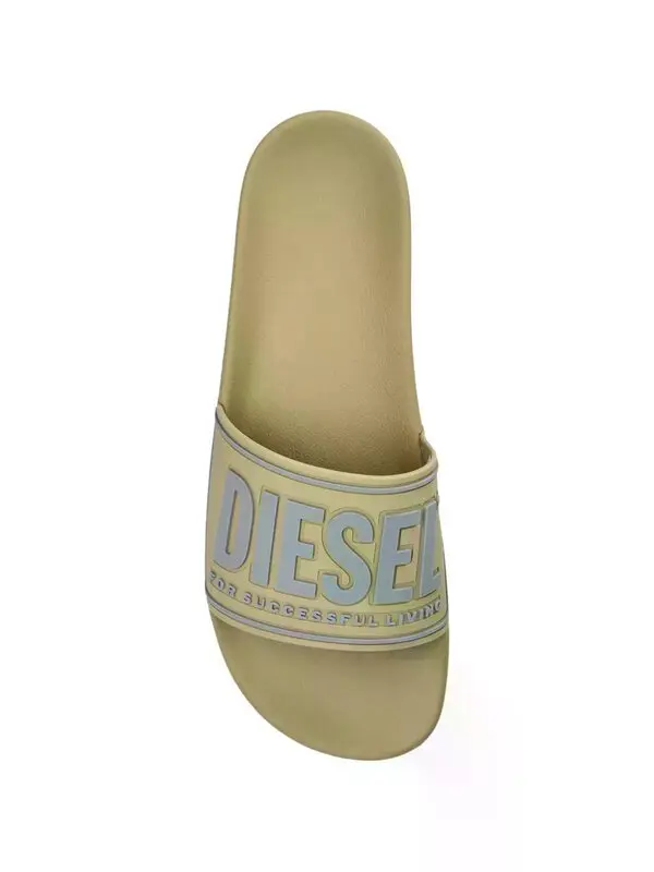 DIESEL® Sa-mayemi Logo Embossed Slides