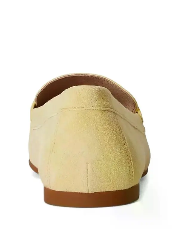 Ralph Lauren Averi Iii Suede Loafers - Yellow