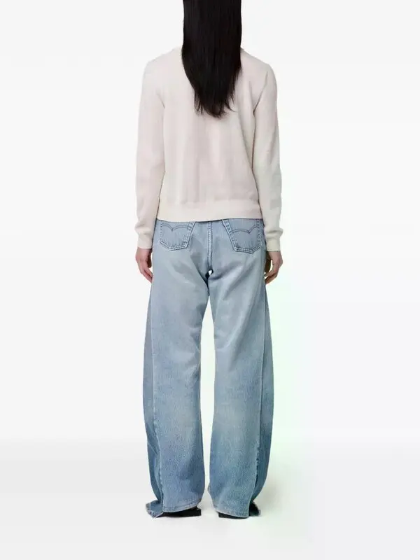 Another Tomorrow Cashmere Draped-neck Sweater