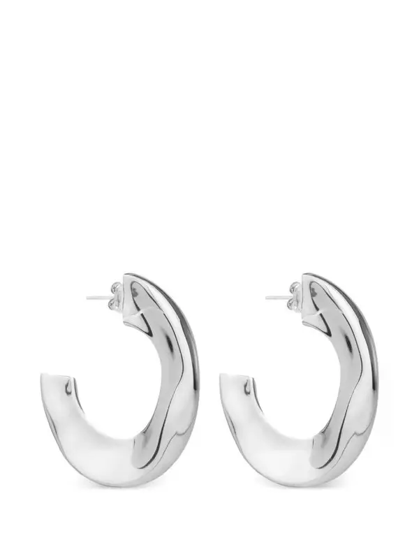 Federica Tosi Mindy Circle Earrings - Silver