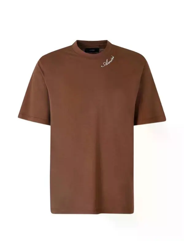 Amiri Logo-embroidered T-shirt