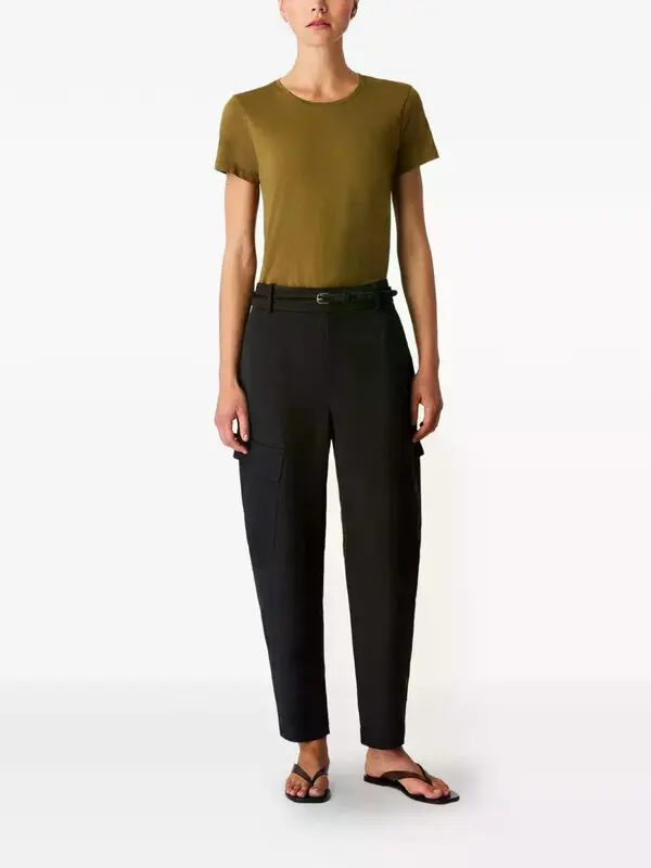 Another Tomorrow Curved Cargo Pants