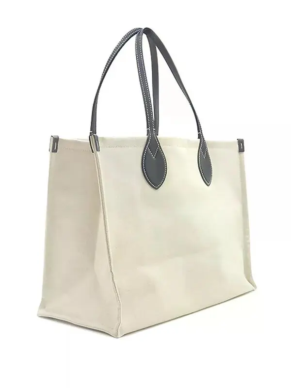 Gucci Canvas Logo Tote Bag - Neutrals