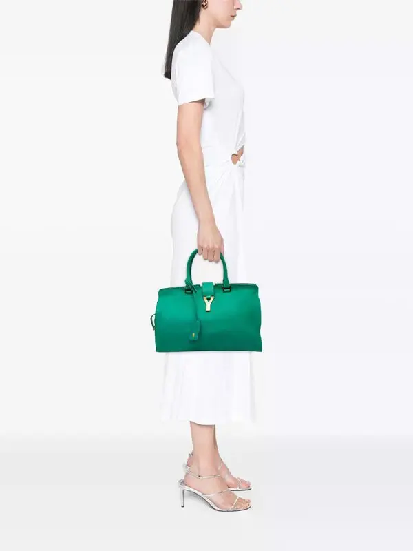 Saint Laurent Medium Calfskin Cabas Chyc Satchel