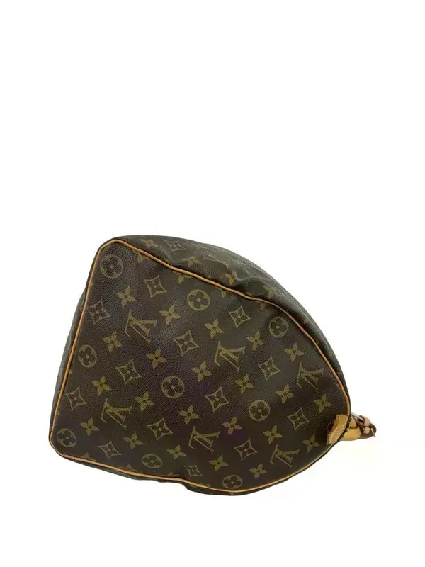 LOUIS VUITTON Monogram Keepall 45 Travel Bag - Brown