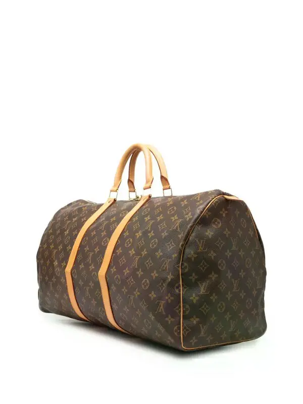 LOUIS VUITTON 1997 Monogram Keepall 55 Travel Bag