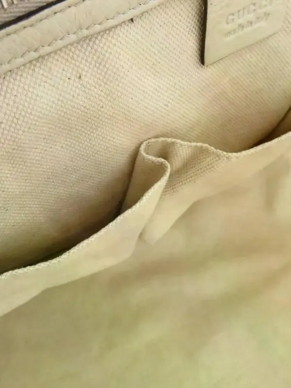 Gucci Calfskin Half Moon Hobo Bag