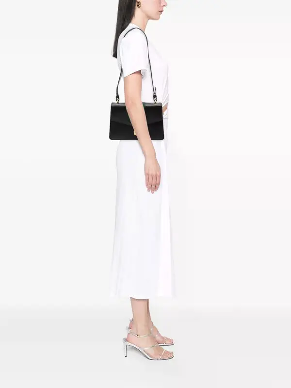 Gucci Sylvie Web Satchel - Black