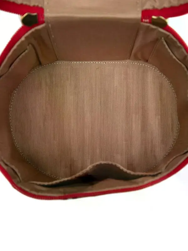 Burberry Haymarket Canvas Vanity Bag