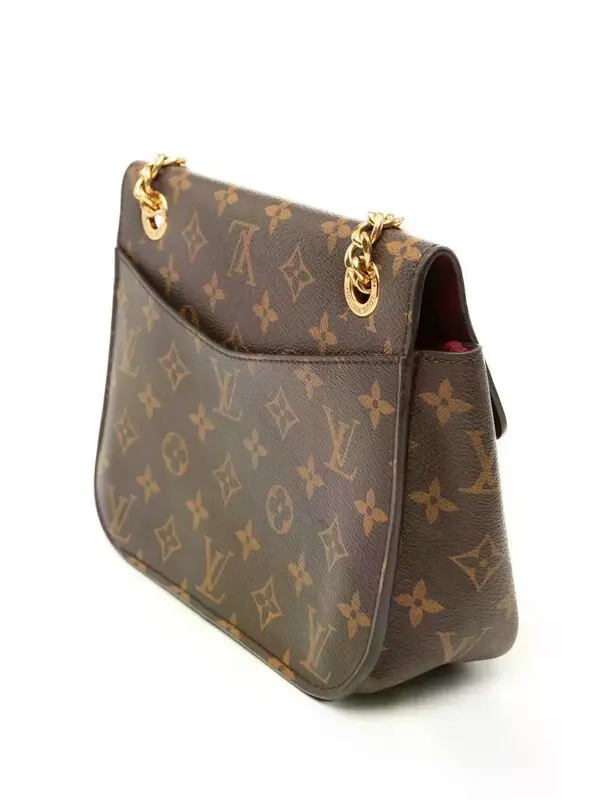 LOUIS VUITTON Monogram Passy Pm Shoulder Bag - Brown