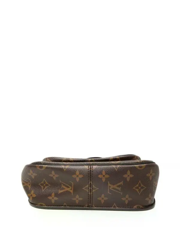 LOUIS VUITTON Monogram Passy Pm Shoulder Bag - Brown