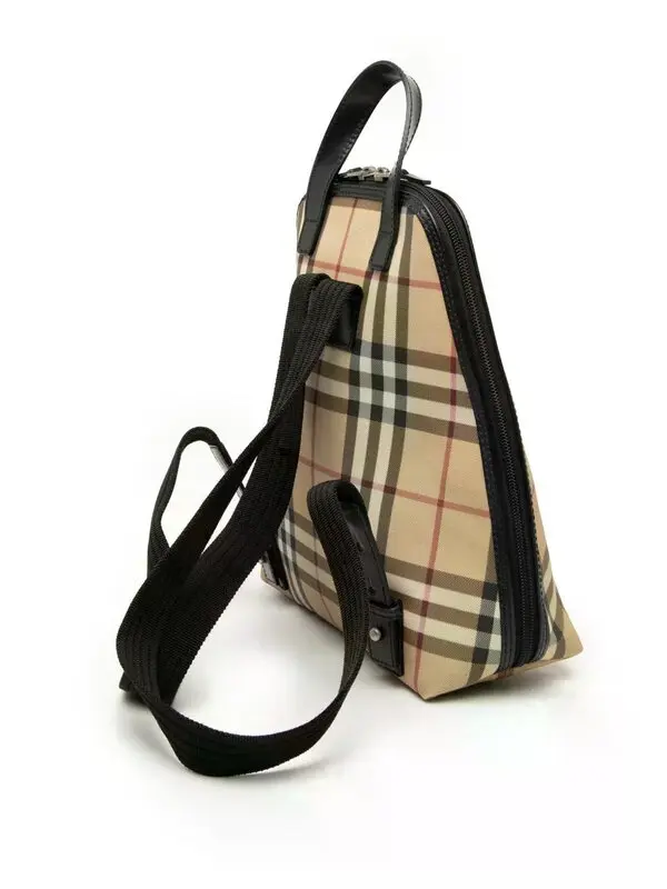 Burberry House Check Canvas Backpack