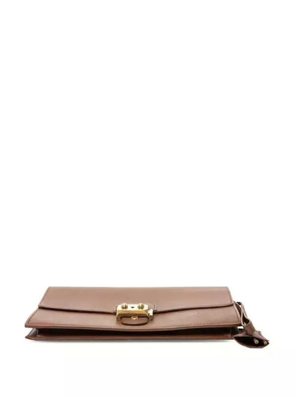 Hermès 1995 Courchevel Jet Pochette Clutch Bag