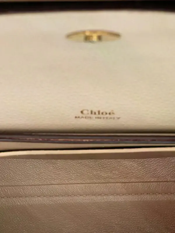 Chloé Clare Small Tricolor Leather Crossbody Bag - Neutrals