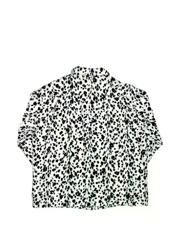 TRAVIS SCOTT Cpfm.xyz Leopard Print Smiley Face Jacket
