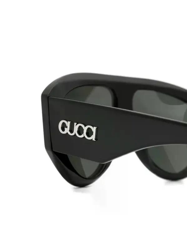 Gucci Geometric-frame Sunglasses