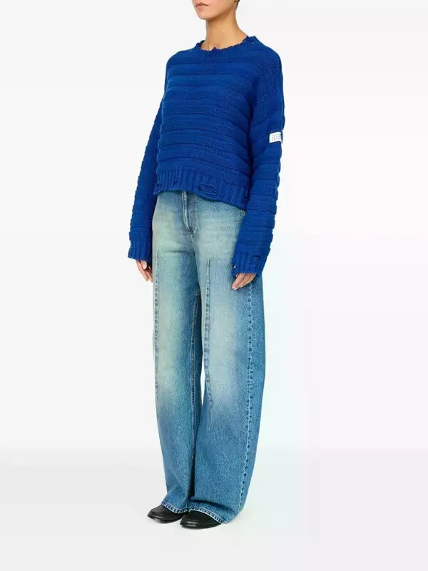 MAISON MARGIELA Distressed Wool Jumper