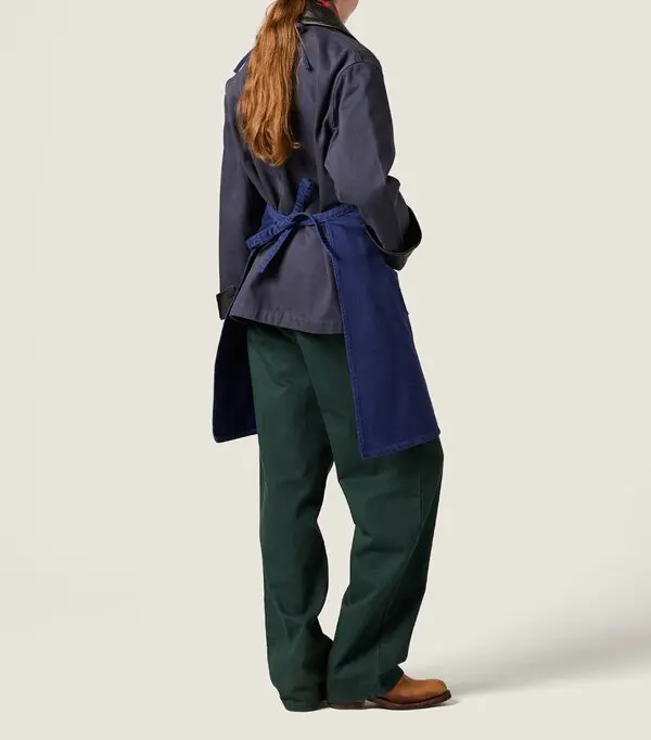 Miu Miu Garment-dyed Gabardine Apron