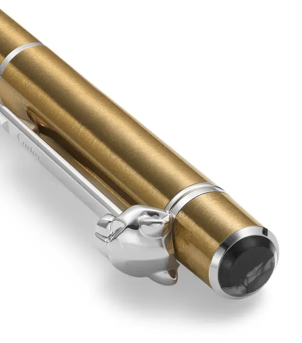 Cartier Panthère De Ballpoint Pen - Beige