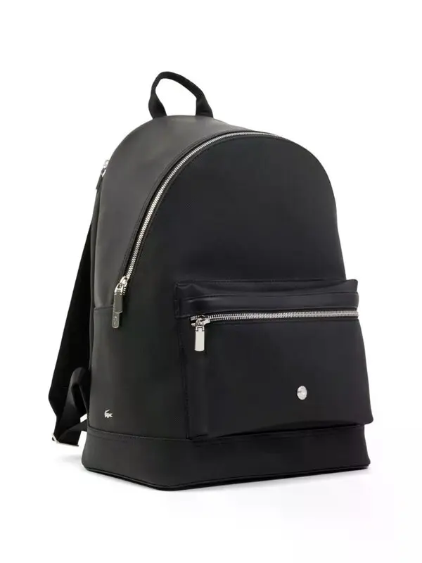 Lacoste Logo Plaque Zip-fastening Backpack