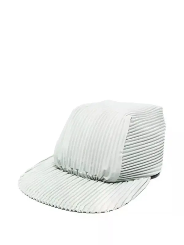 Issey Miyake Pleated Cap - Grey