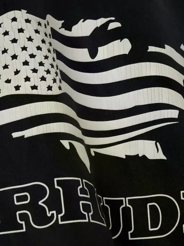 Rhude Graphic Print Sweatshirt - Black