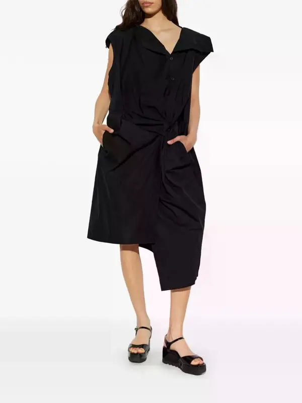 Issey Miyake Twisted Drape Jumpsuit