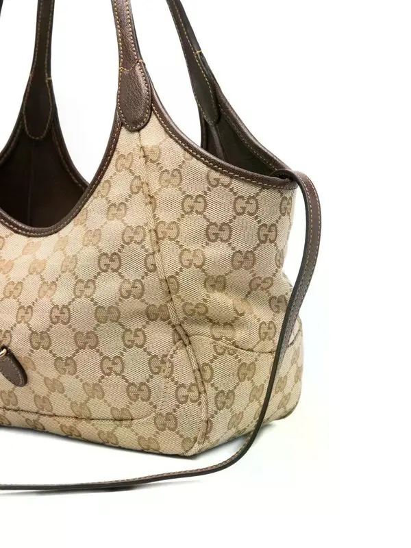 Gucci Small Mercato Gg Canvas Shoulder Bag