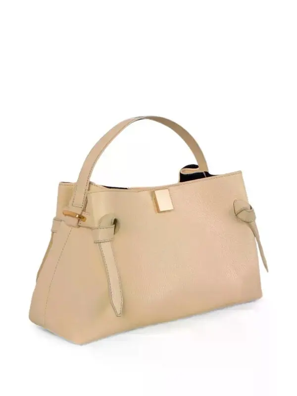 Yuzefi Knot-detail Leather Handbag