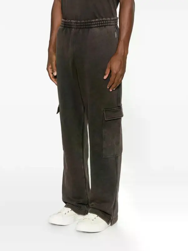 REPRESENT Initial Logo-plaque Cotton Cargo Track Pants