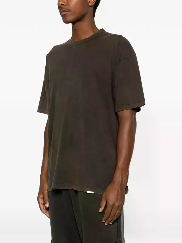 REPRESENT Initial Faded-effect Logo-plaque T-shirt