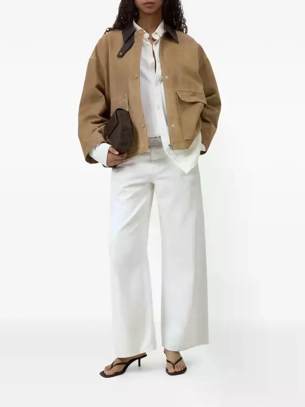 Closed Suede Leather Jacket