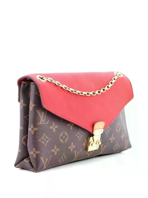 LOUIS VUITTON Pallas Chain Shoulder Bag - Brown