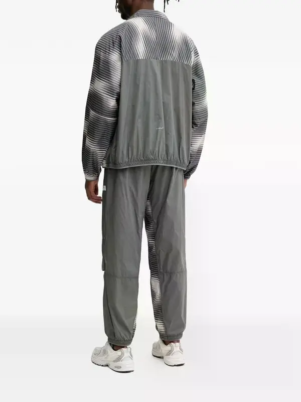 EA7 Gradient Print Panelled Jacket