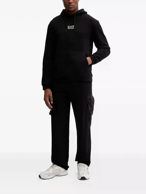 EA7 Graphic Print Hoodie