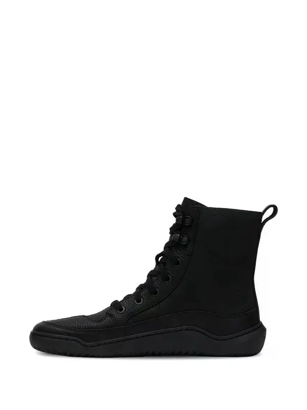 VIVOBAREFOOT Gobi Grained Lace-up Boots