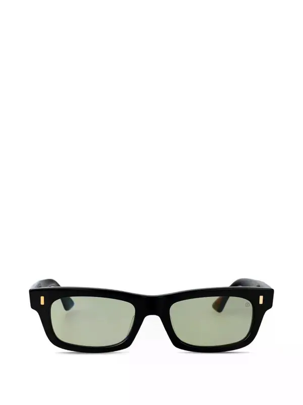 FIVEFOURFIVE 545 02 Rectangle Frame Sunglasses - Black