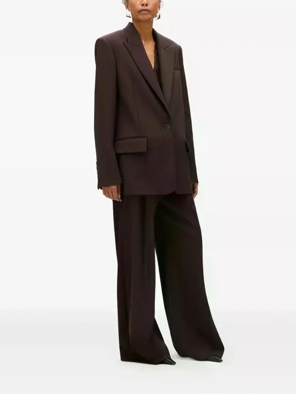 Another Tomorrow Wool Tailored Jacket