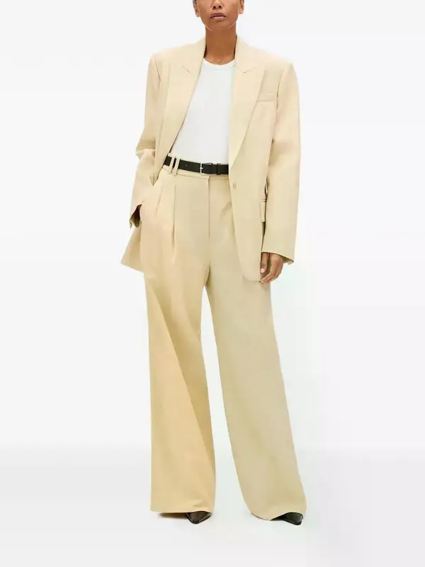 Another Tomorrow Oversized Tailored Blazer