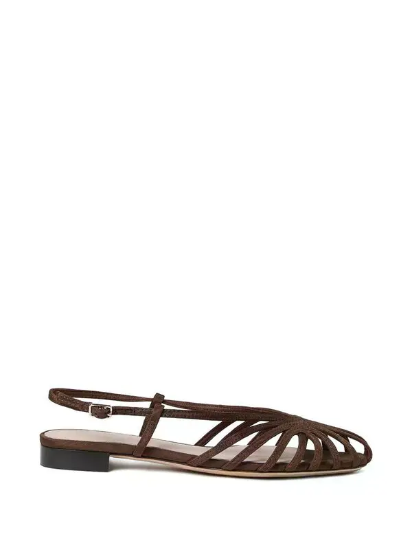 LOEFFLER RANDALL Devon Cage Sandals - Brown